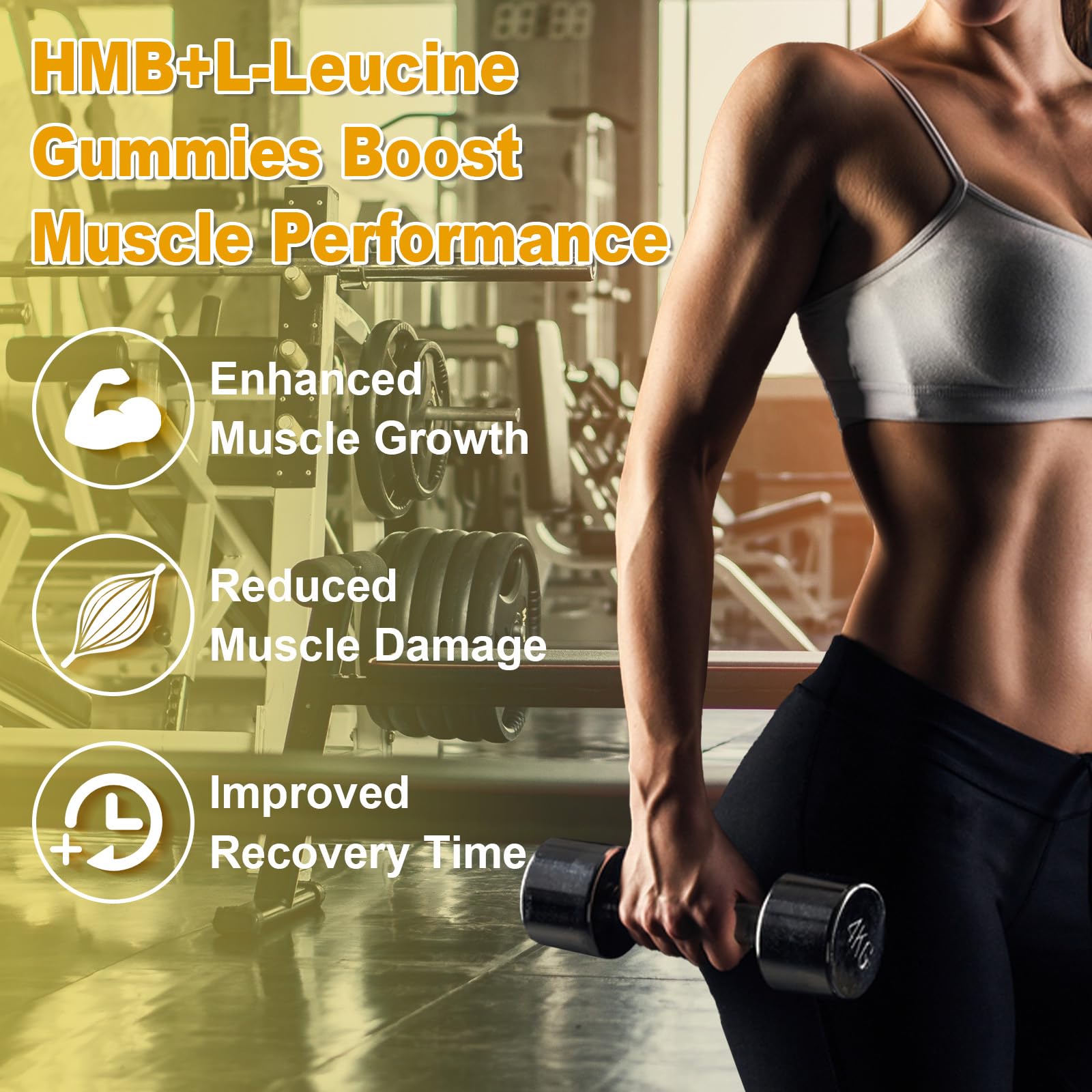 HMB gummies for enhanced recovery