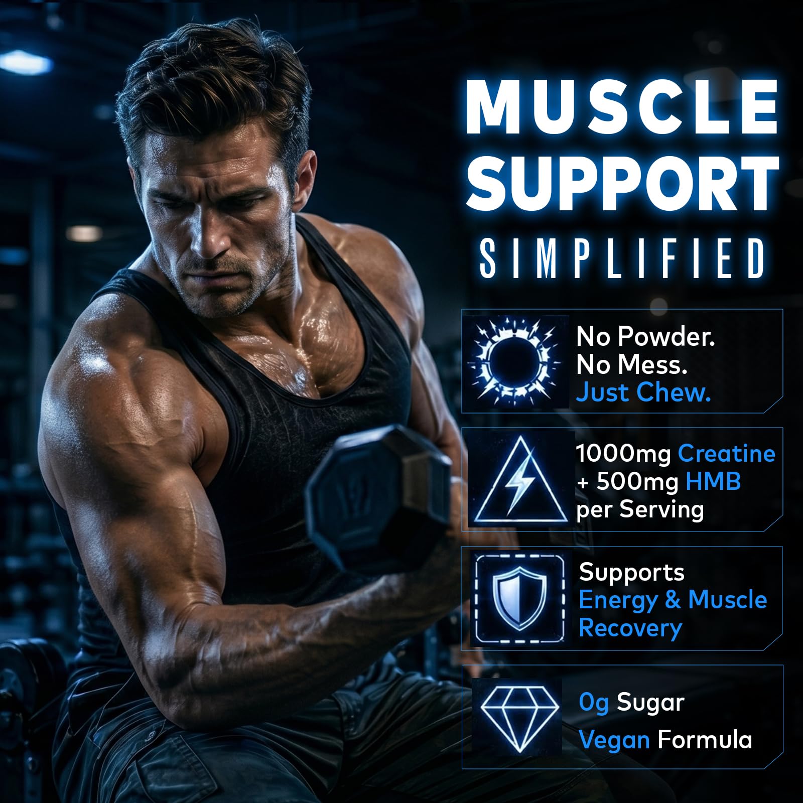 HMB gummies for enhanced recovery