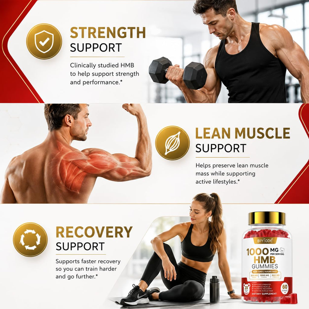 HMB gummies to enhance performance