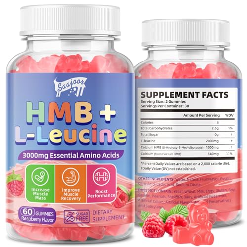 HMB & L-Leucine gummies for muscle support