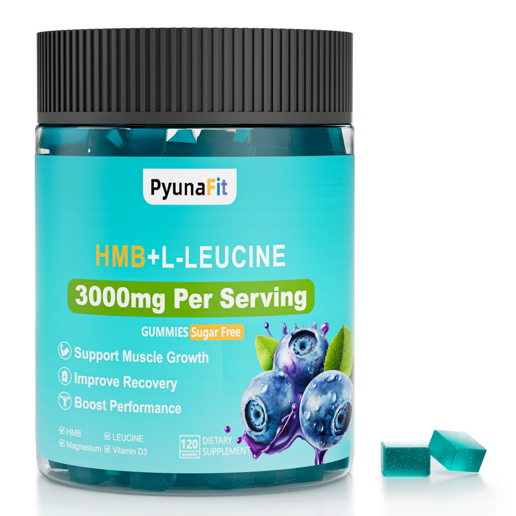 HMB leucine gummies for muscle recovery
