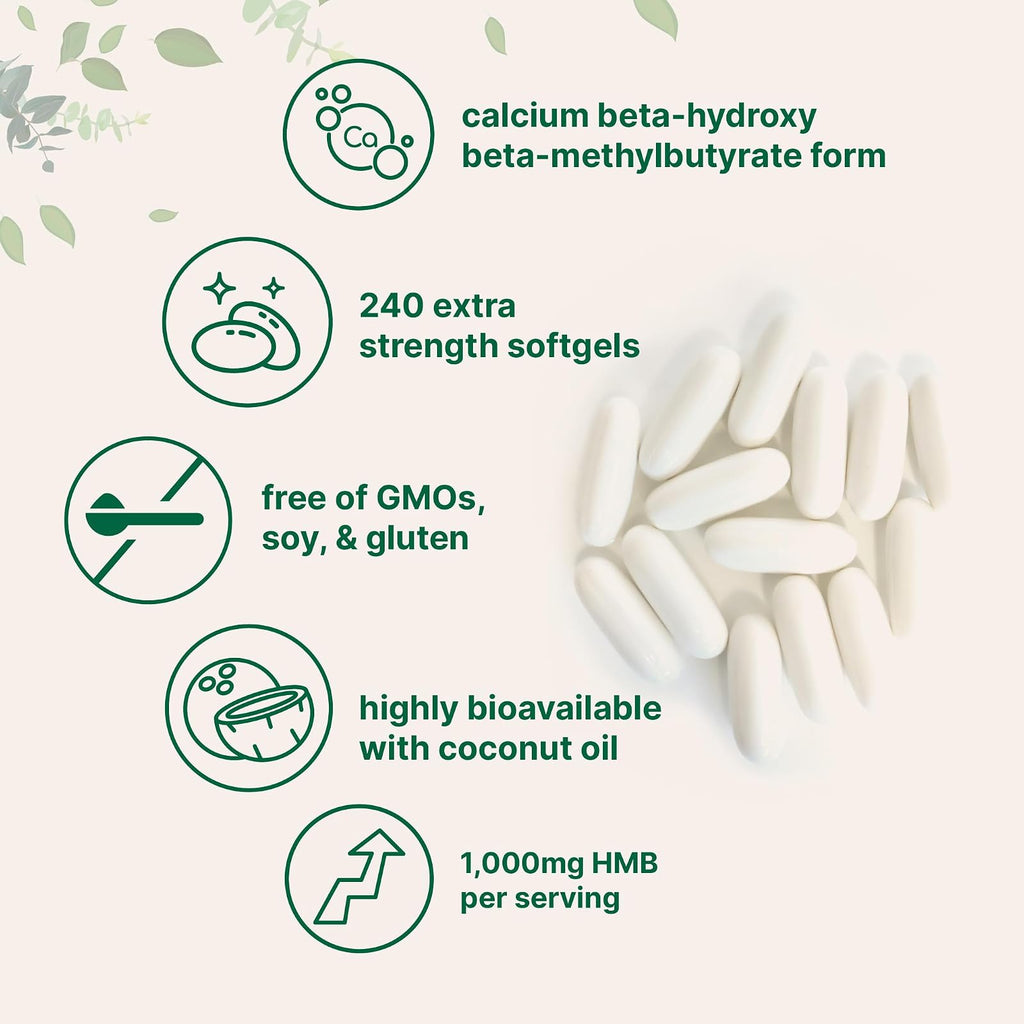 HMB softgels for women's health