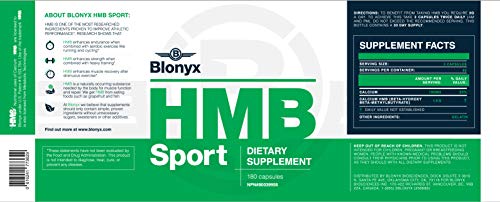 HMB Sport capsules for muscle recovery