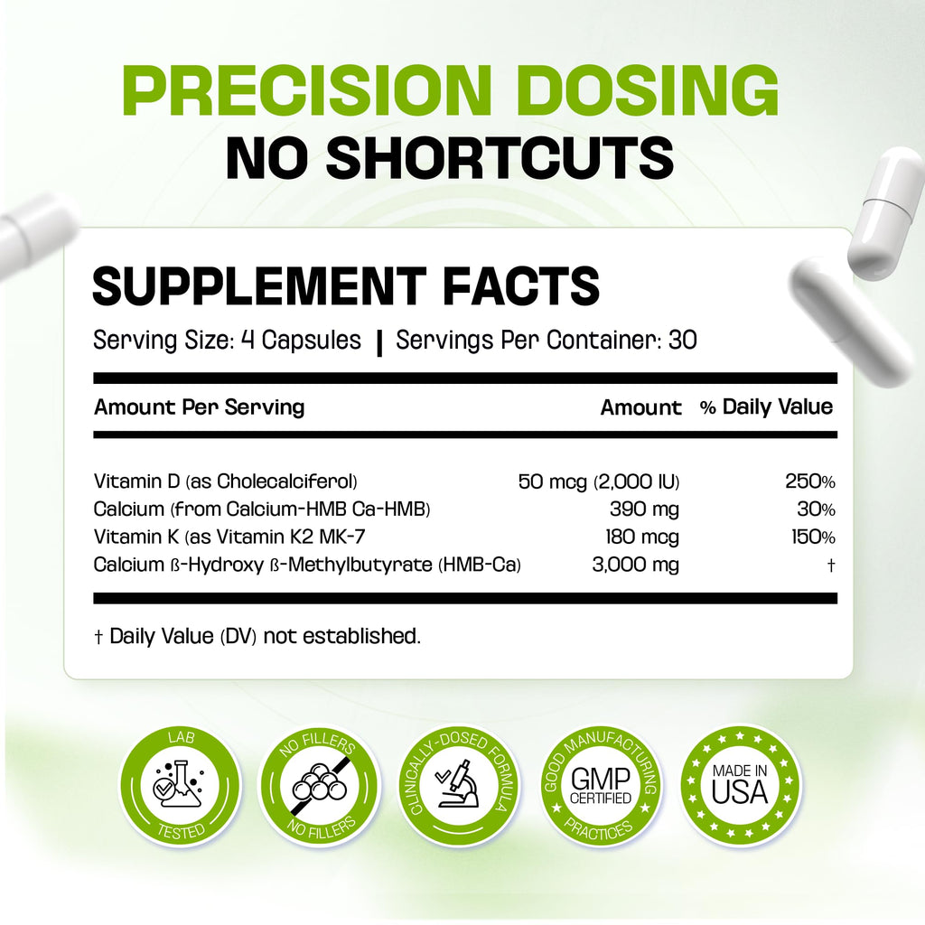 HMB supplement for enhanced muscle growth
