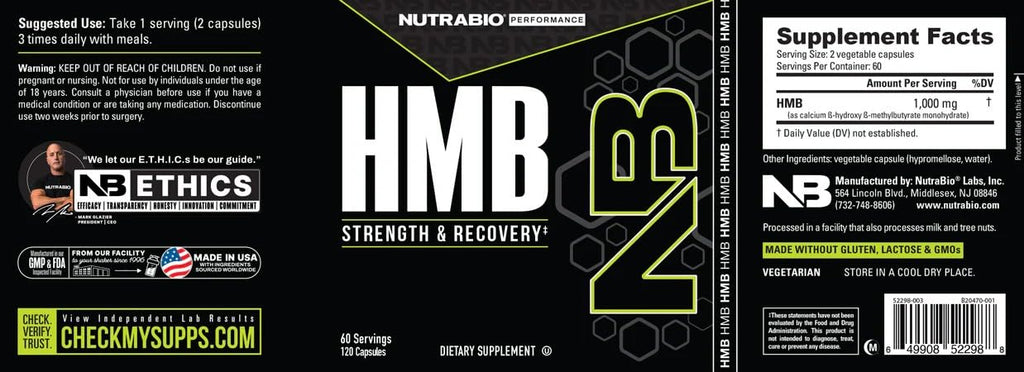 HMB supplement for lean muscle