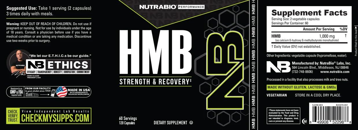 HMB supplement for lean muscle