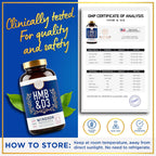 HMB vitamin D capsules for overall health