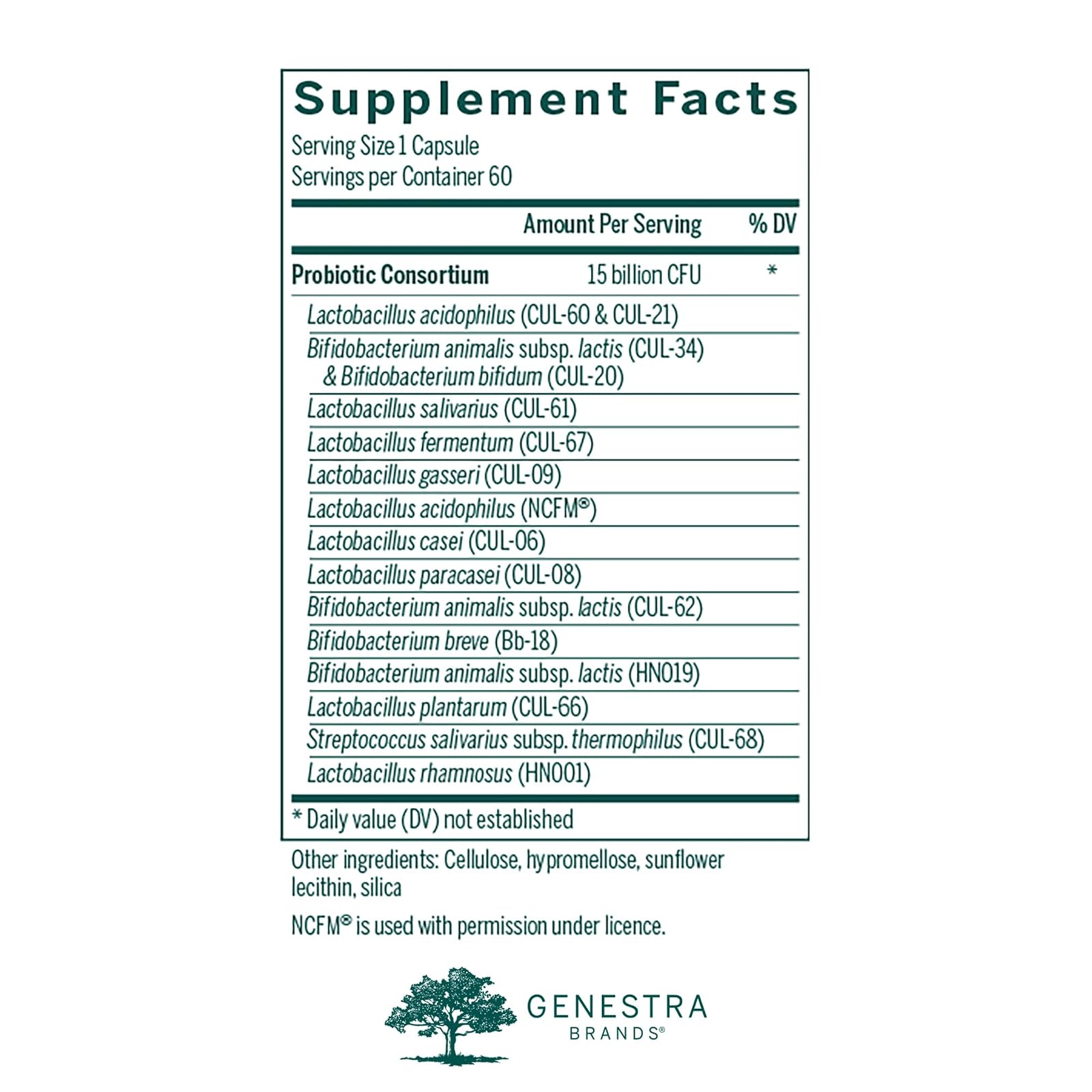 HMF Multi Strain capsules for women