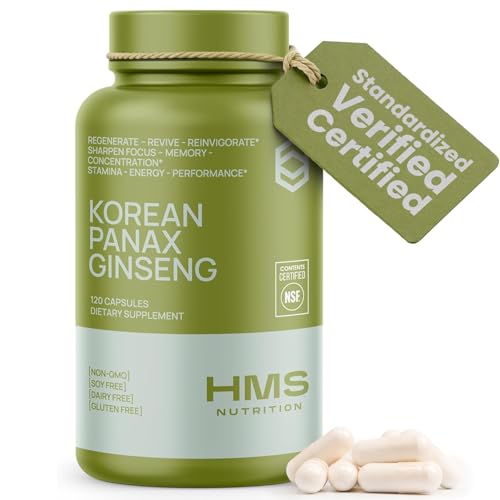 HMS Nutrition Korean ginseng capsules