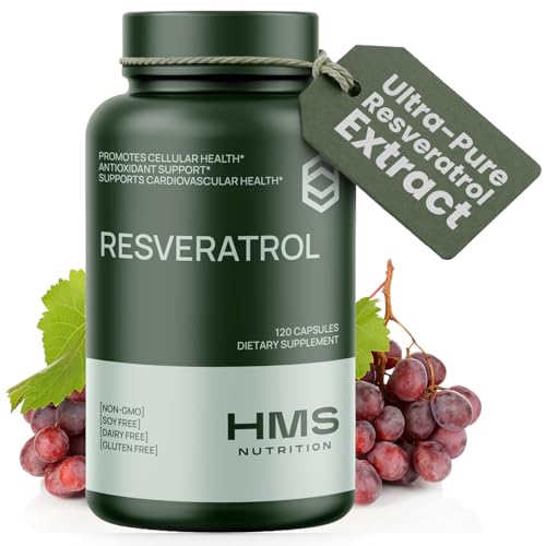 HMS Nutrition Resveratrol vegan capsules