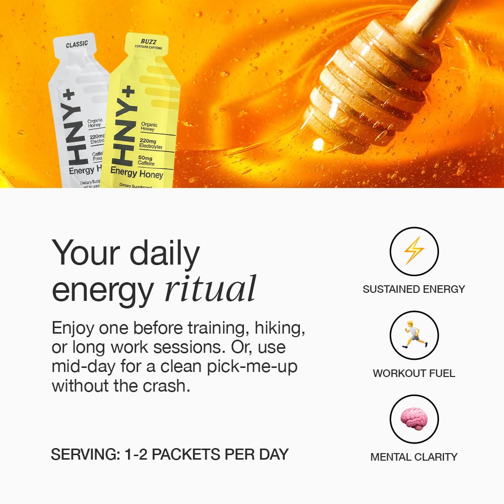 HNY+ energy gel for long workouts
