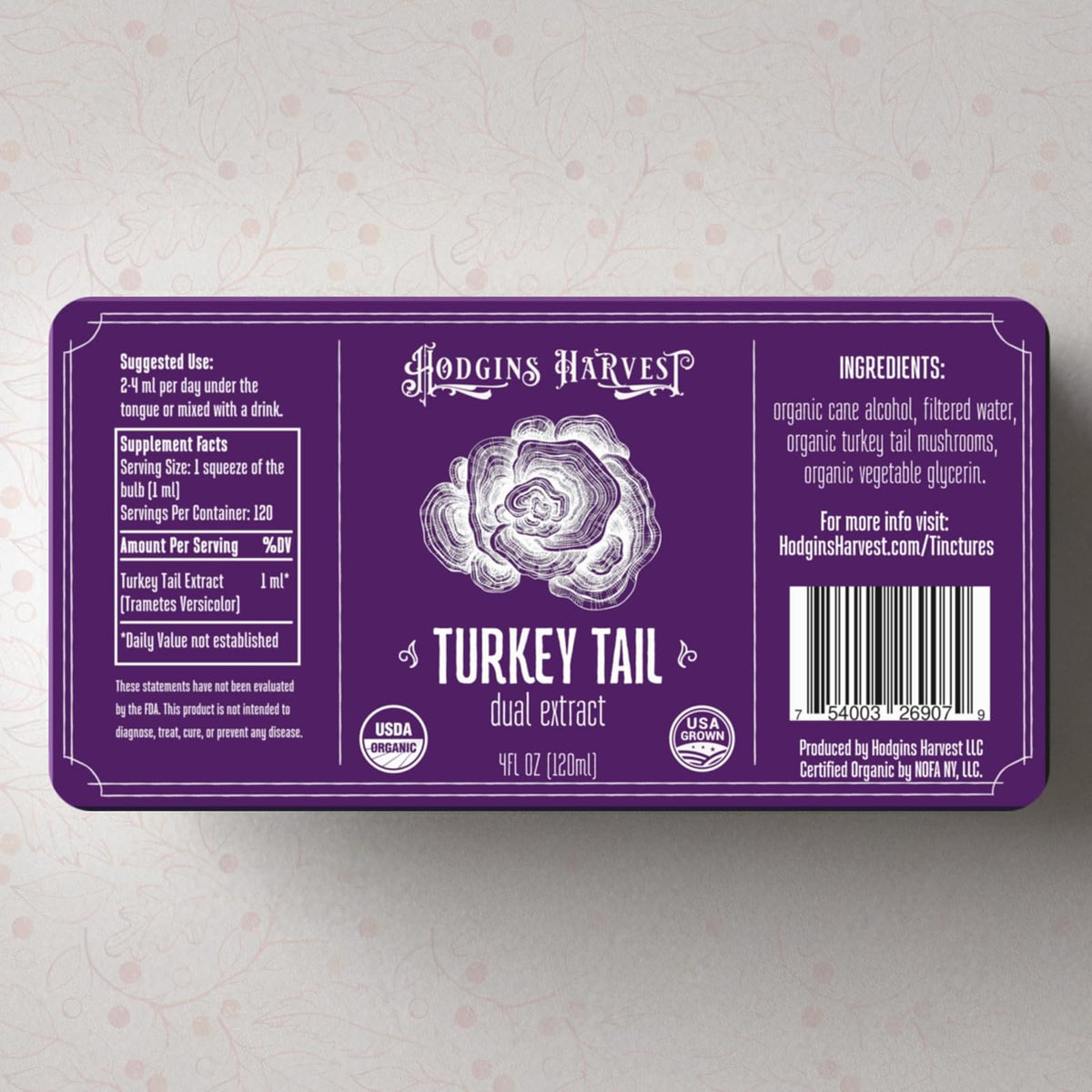 Hodgins Harvest adaptogenic mushroom blend