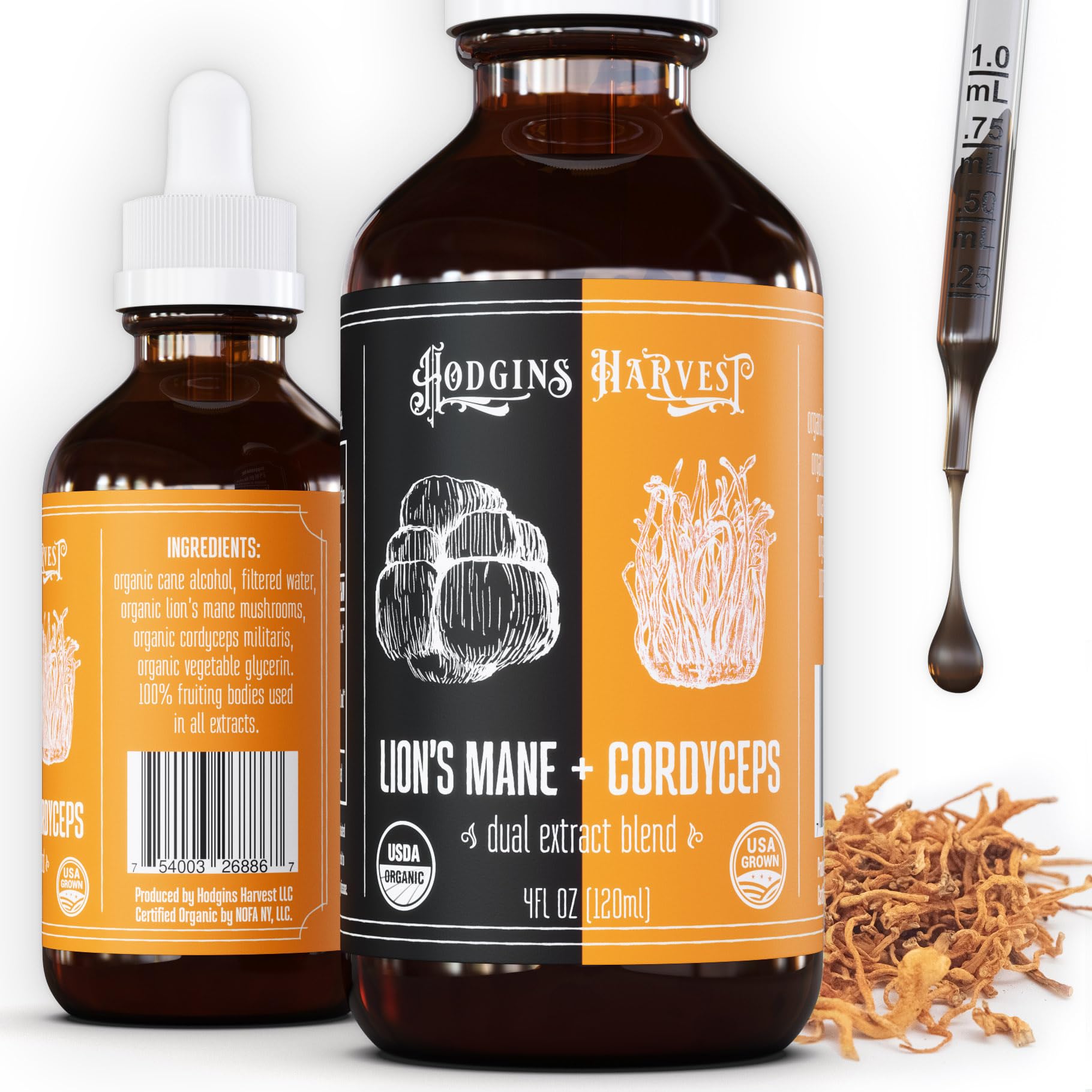 Hodgins Harvest organic mushroom tincture