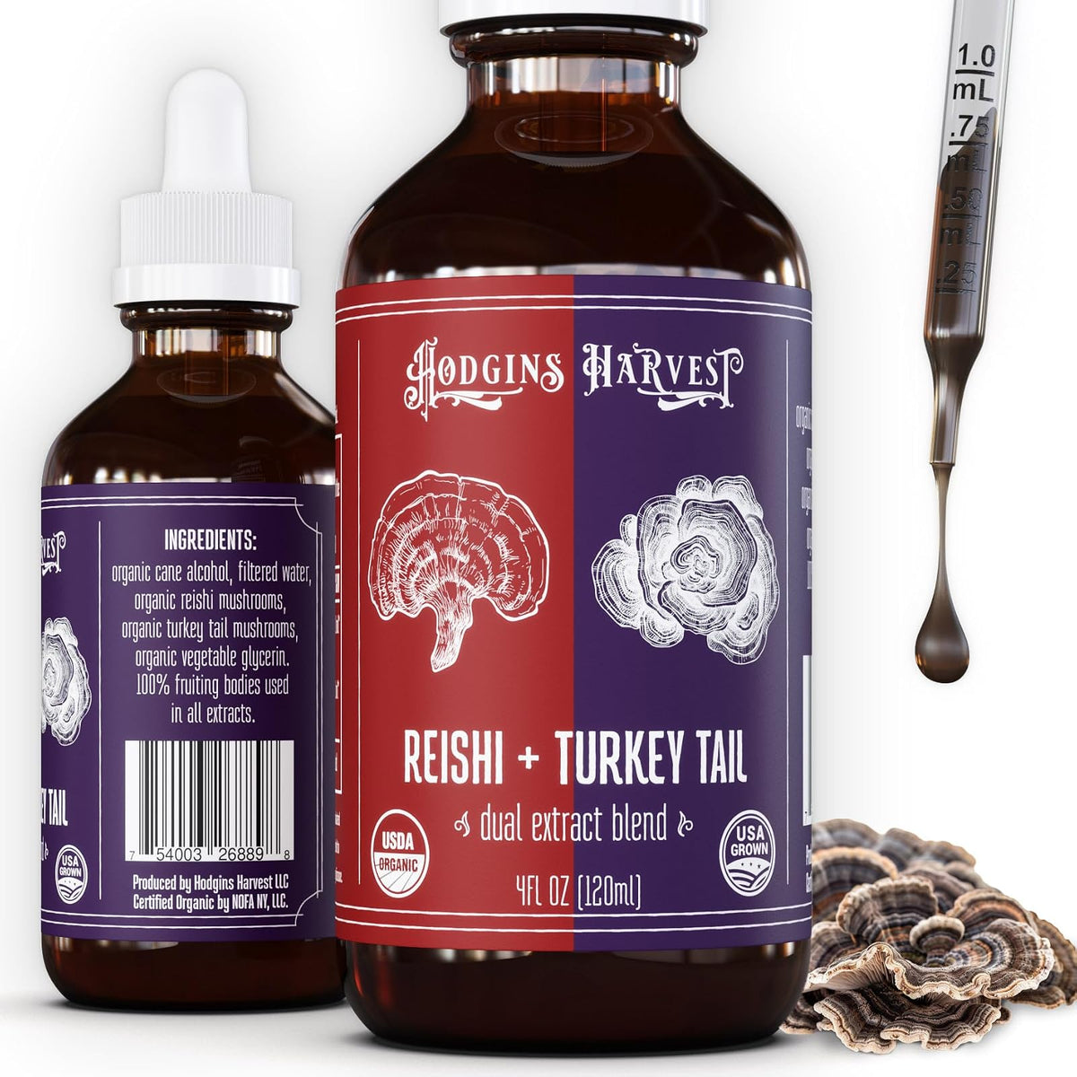 Hodgins Harvest Reishi tincture benefits