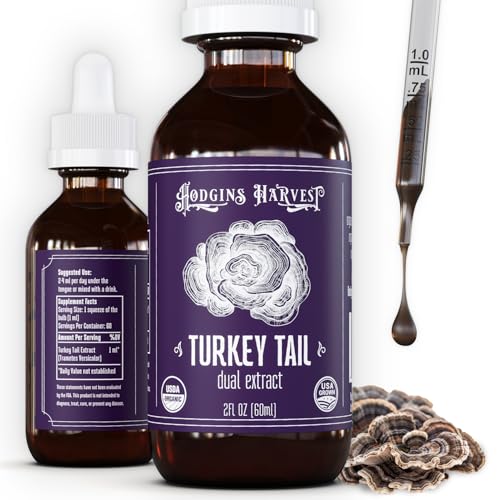 Hodgins Harvest turkey tail tincture benefits