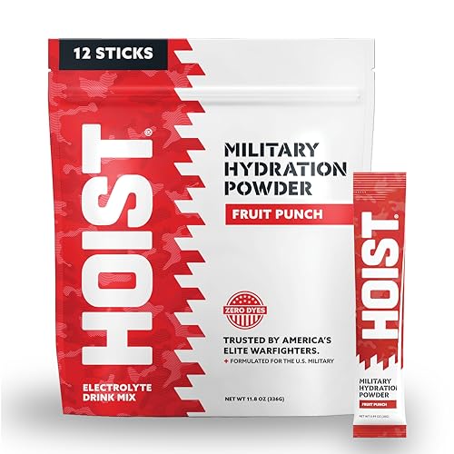 HOIST electrolyte drink mix powder