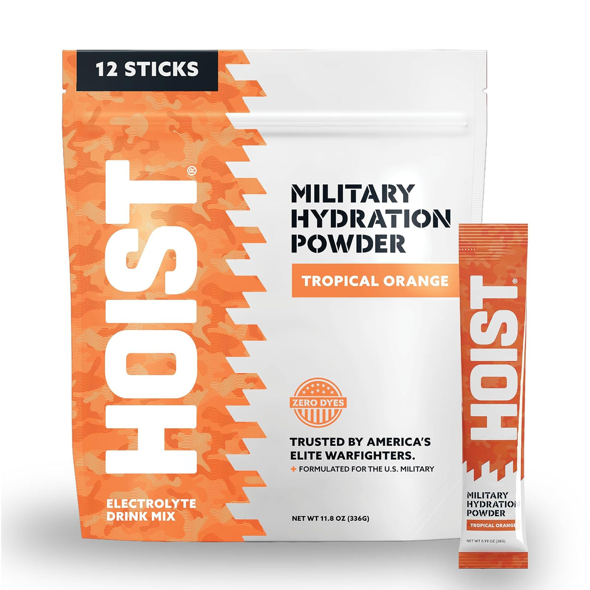 HOIST electrolyte drink mix powder