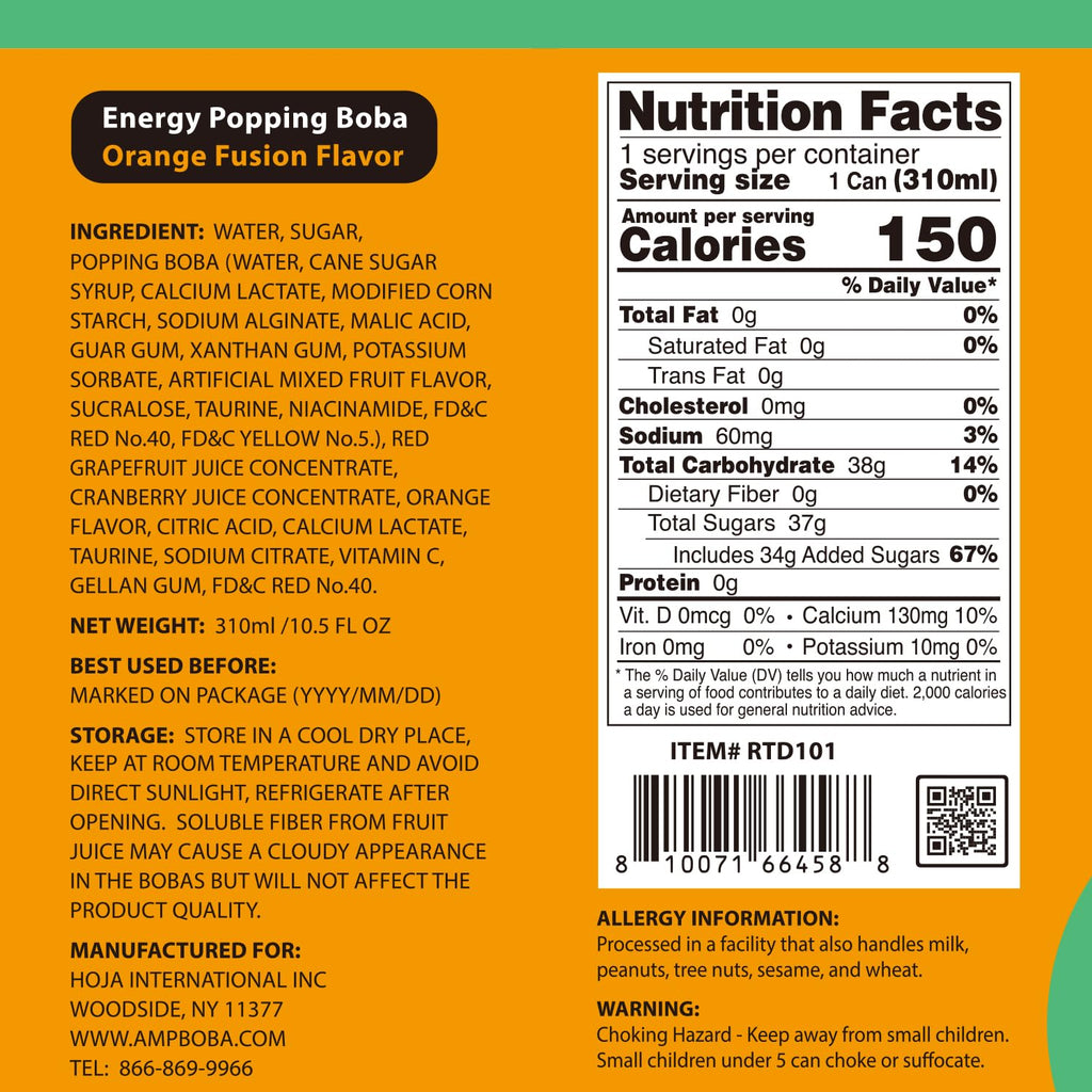 Hojalicious sports nutrition beverage