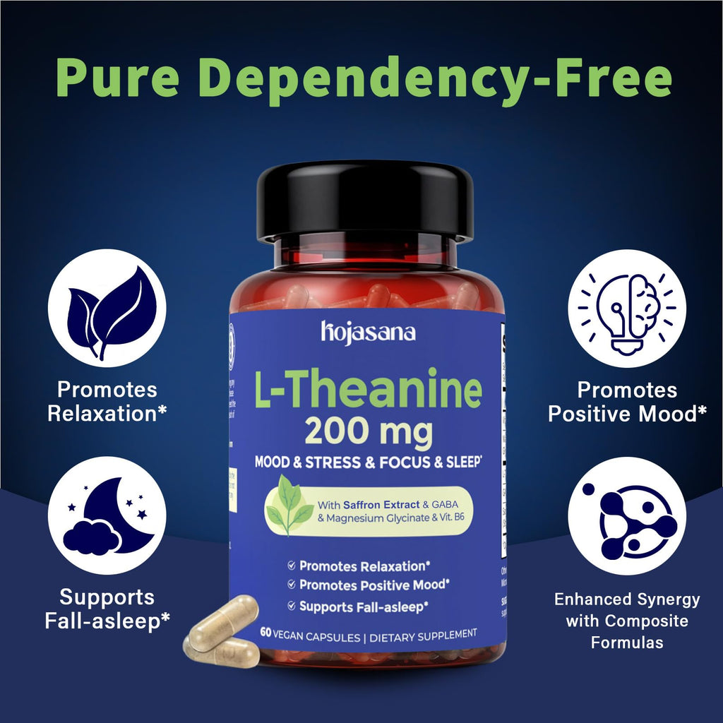 HojaSana L-Theanine for stress relief