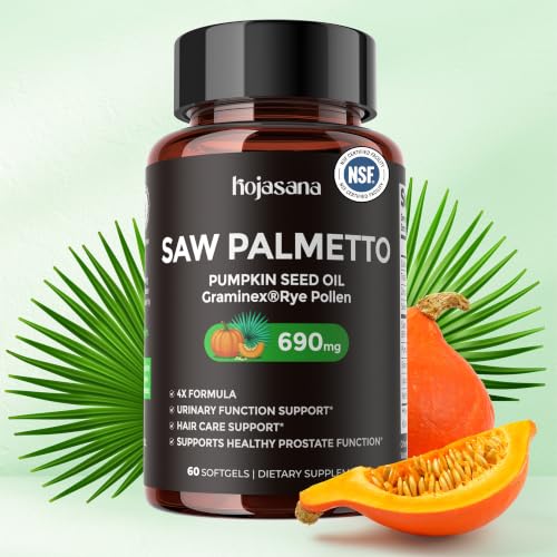 HojaSana Saw Palmetto capsules for men