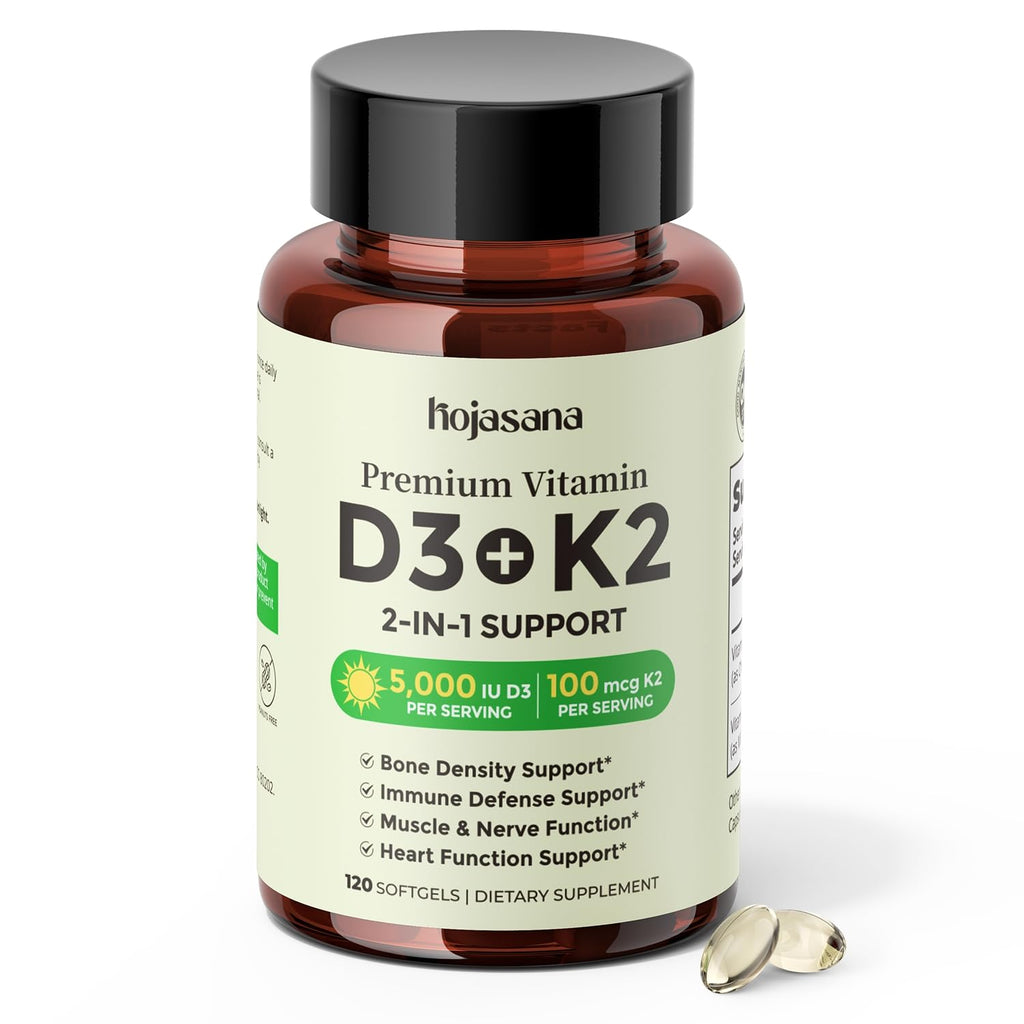 HojaSana Vitamin D3 K2 benefits