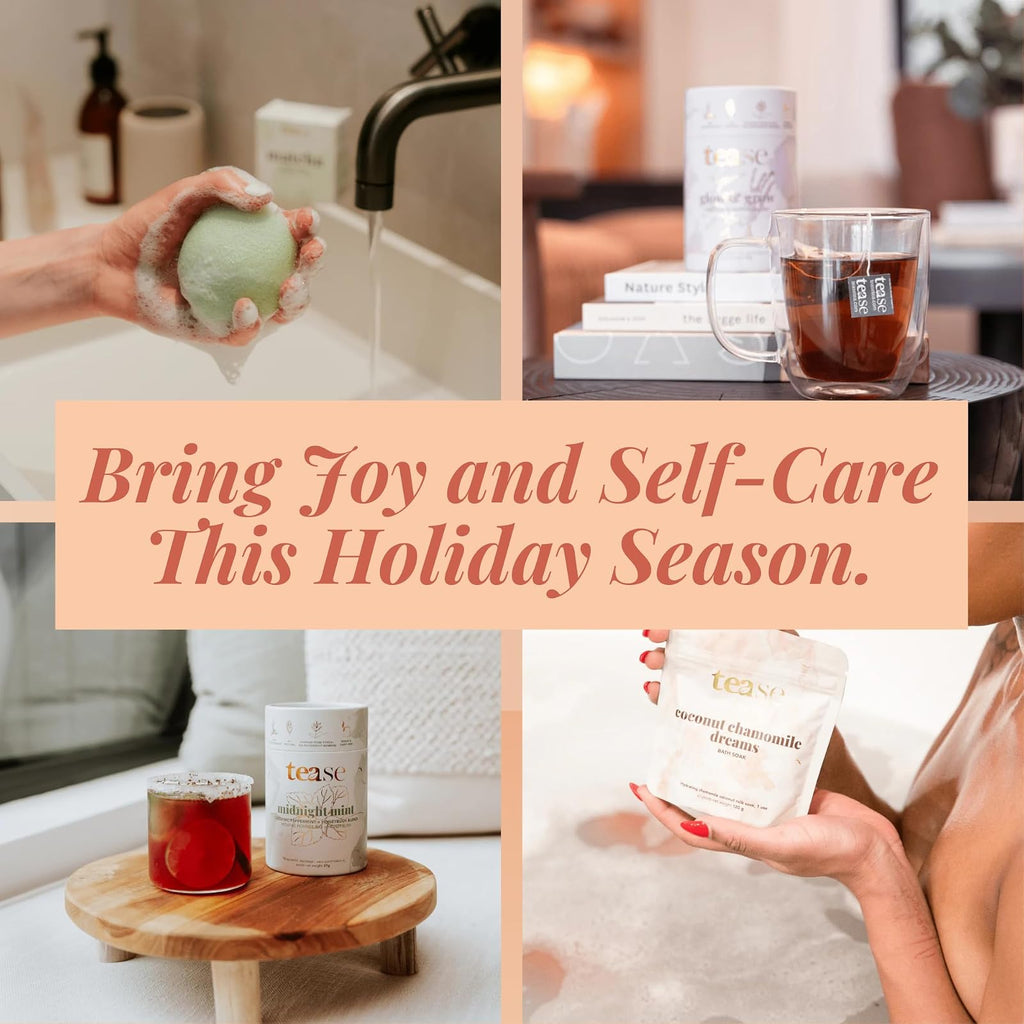 holiday herbal tea gift collection