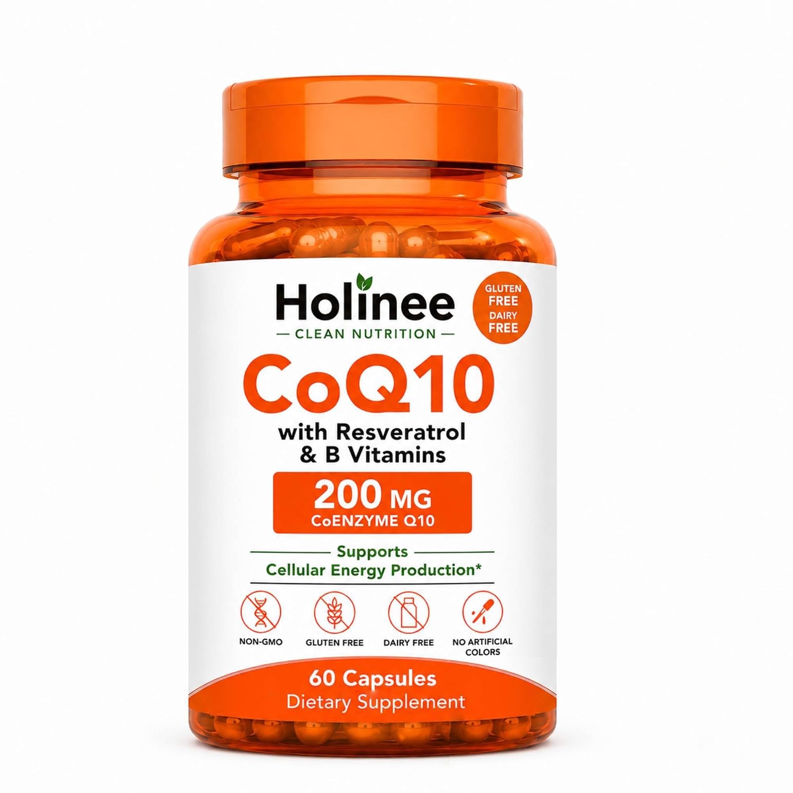 Holinee CoQ10 200 mg capsules