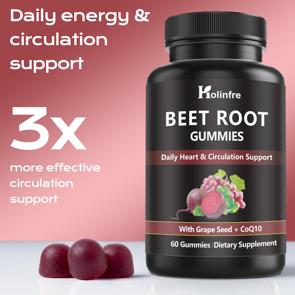 Holinfre beet root gummies for wellness