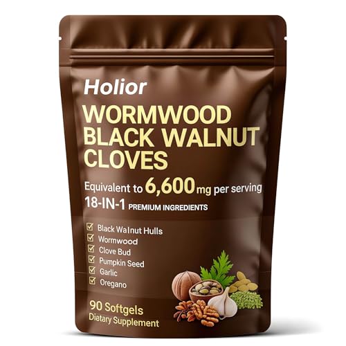 Holior black walnut softgels for wellness