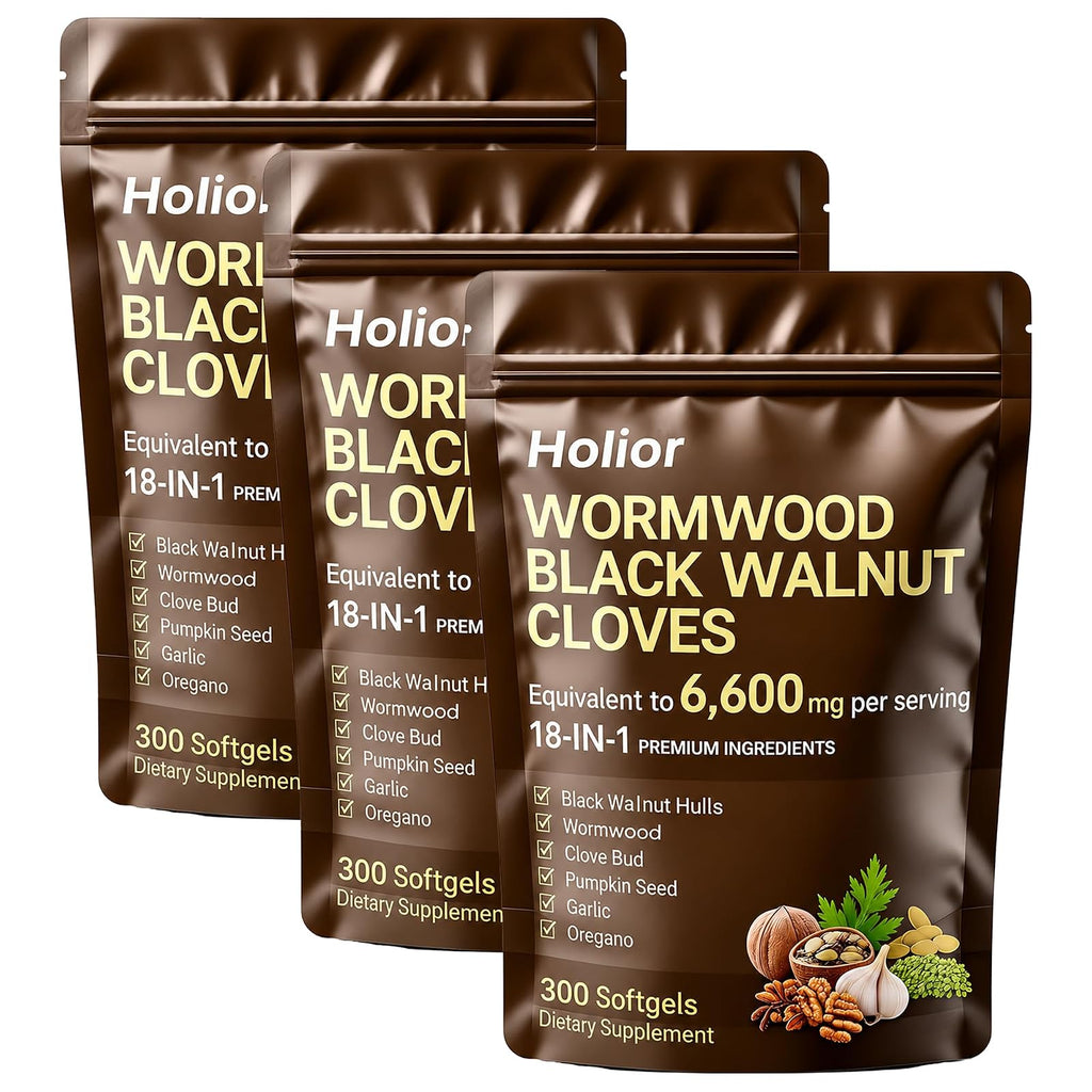 Holior wormwood black walnut softgels