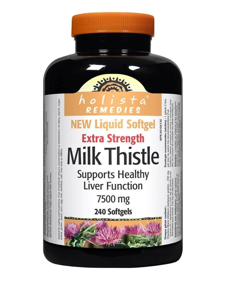 Holista milk thistle herbal capsules