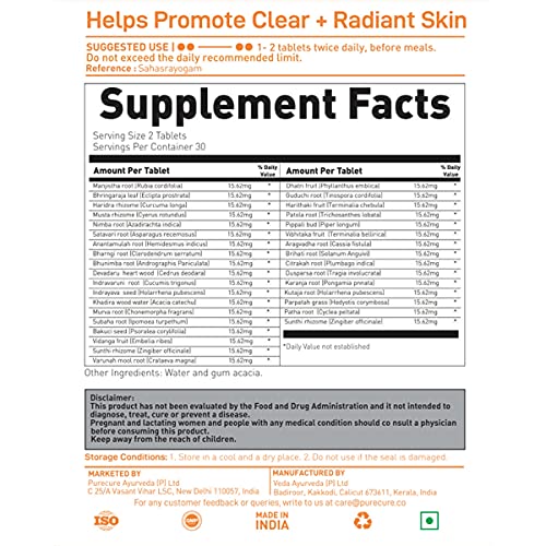 Holistic approach to clear skin