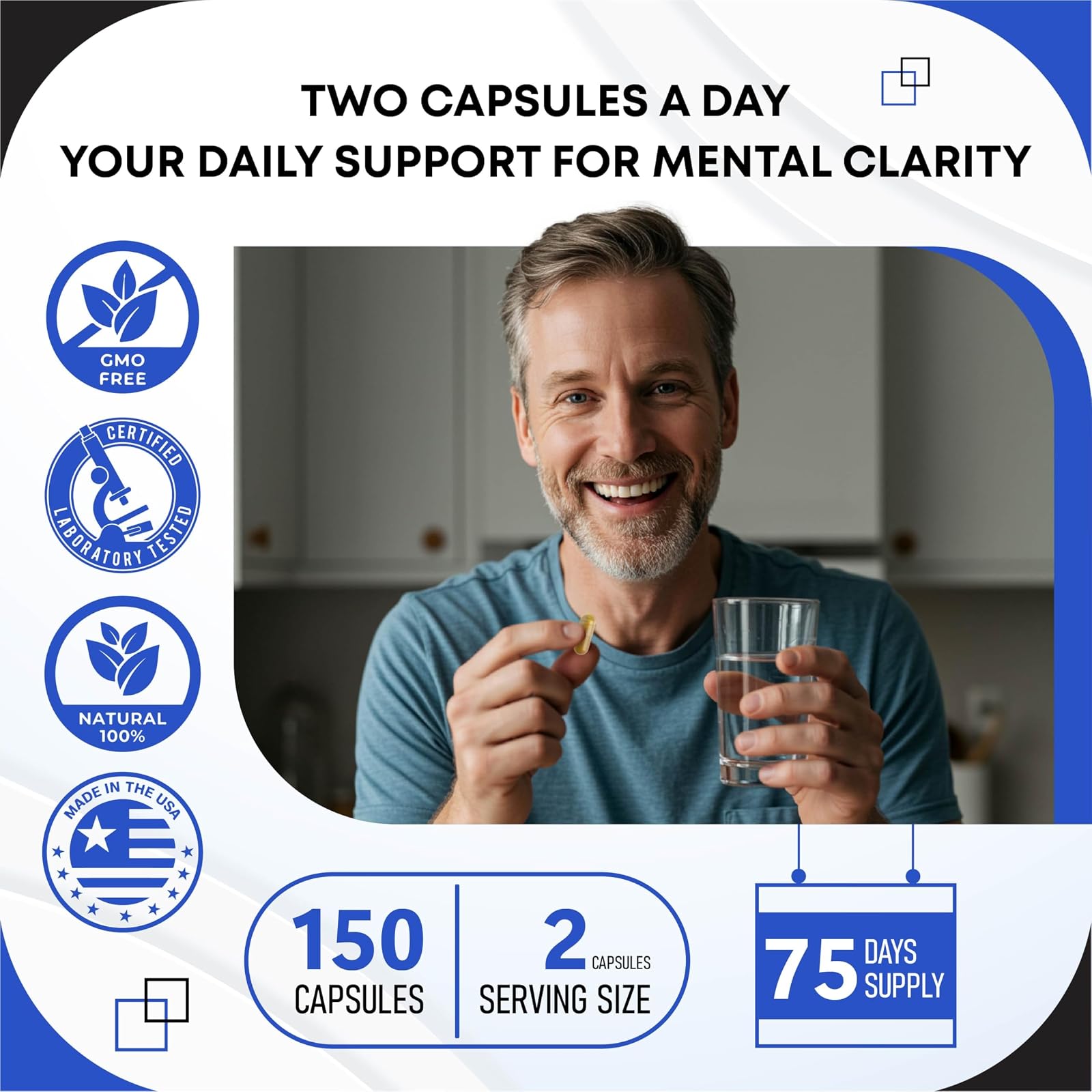 Holistic approach to cognitive wellness capsules