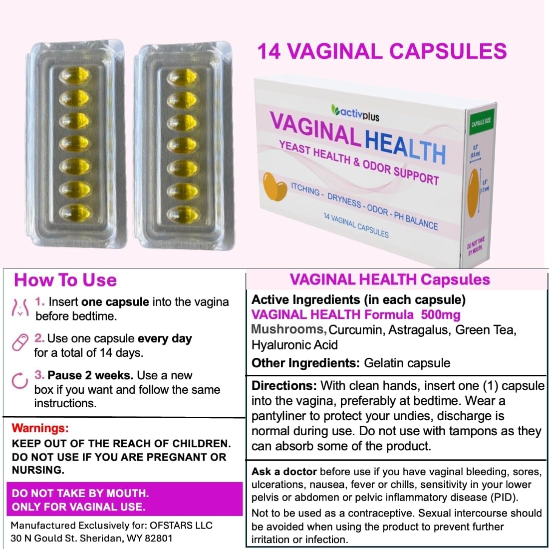 Holistic approach to vaginal health
