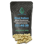 Holistic Bin pine pollen capsules