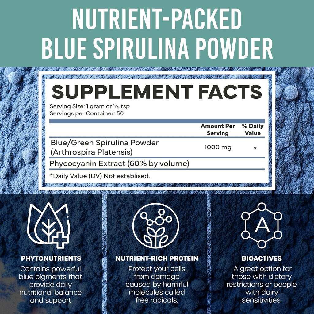 HOLISTIC BIN spirulina for energy