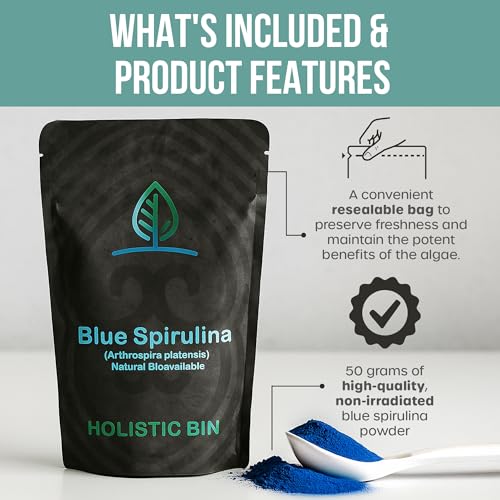 Holistic Bin spirulina health benefits
