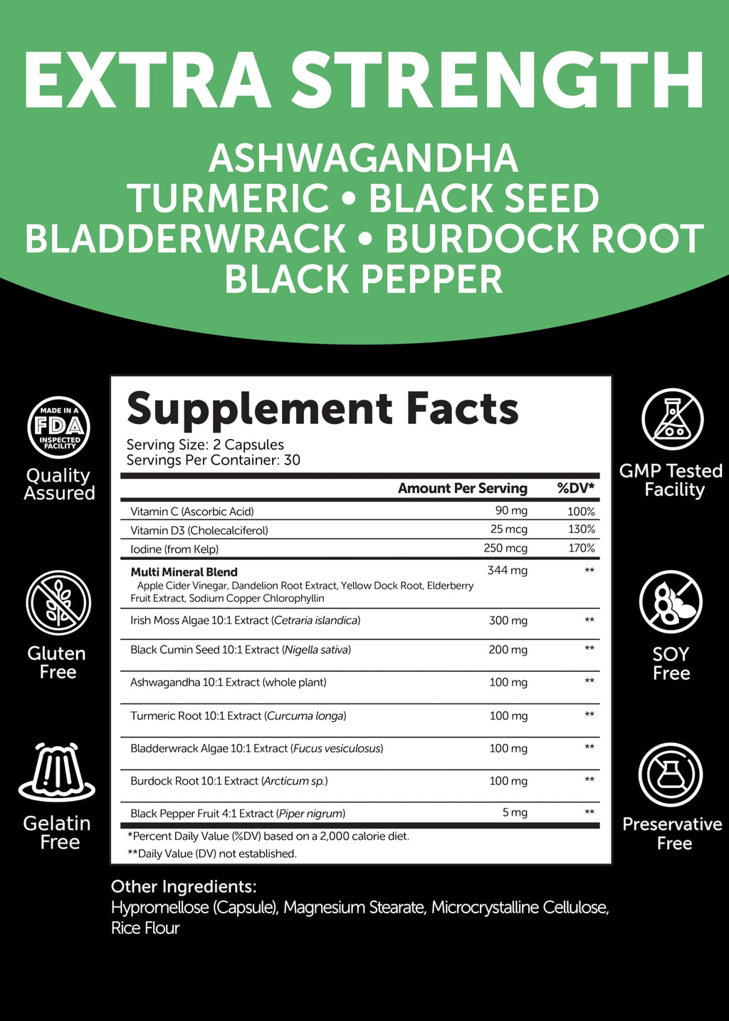 Holistic blended supplements for stress relief