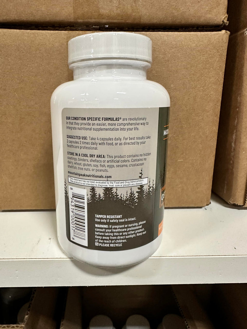 Holistic bone health supplement