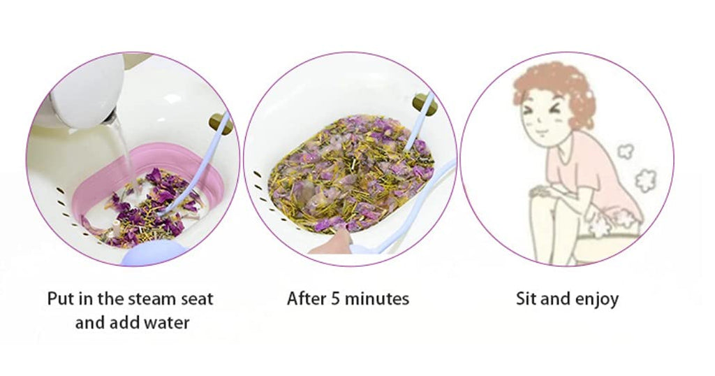 Holistic detox with steam herbs