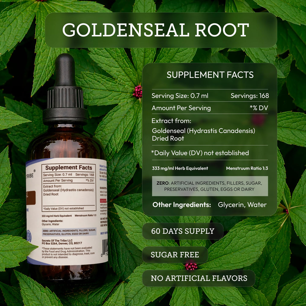 holistic goldenseal health support