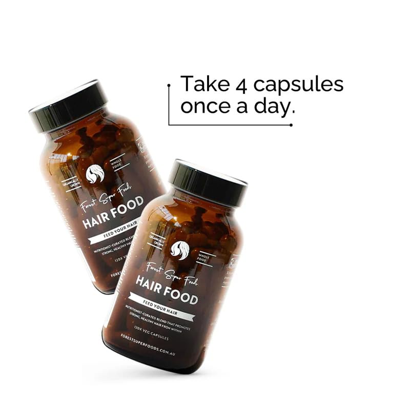 holistic hair care with capsules