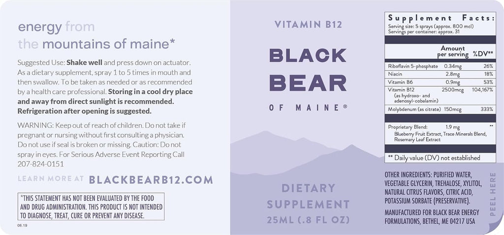 Holistic Health B12 for daily vitality