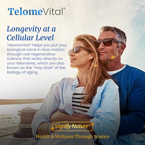 Holistic health benefits of TelomeVital