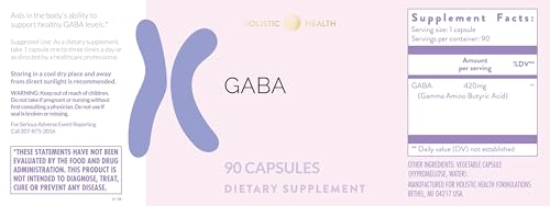 Holistic Health GABA for better sleep