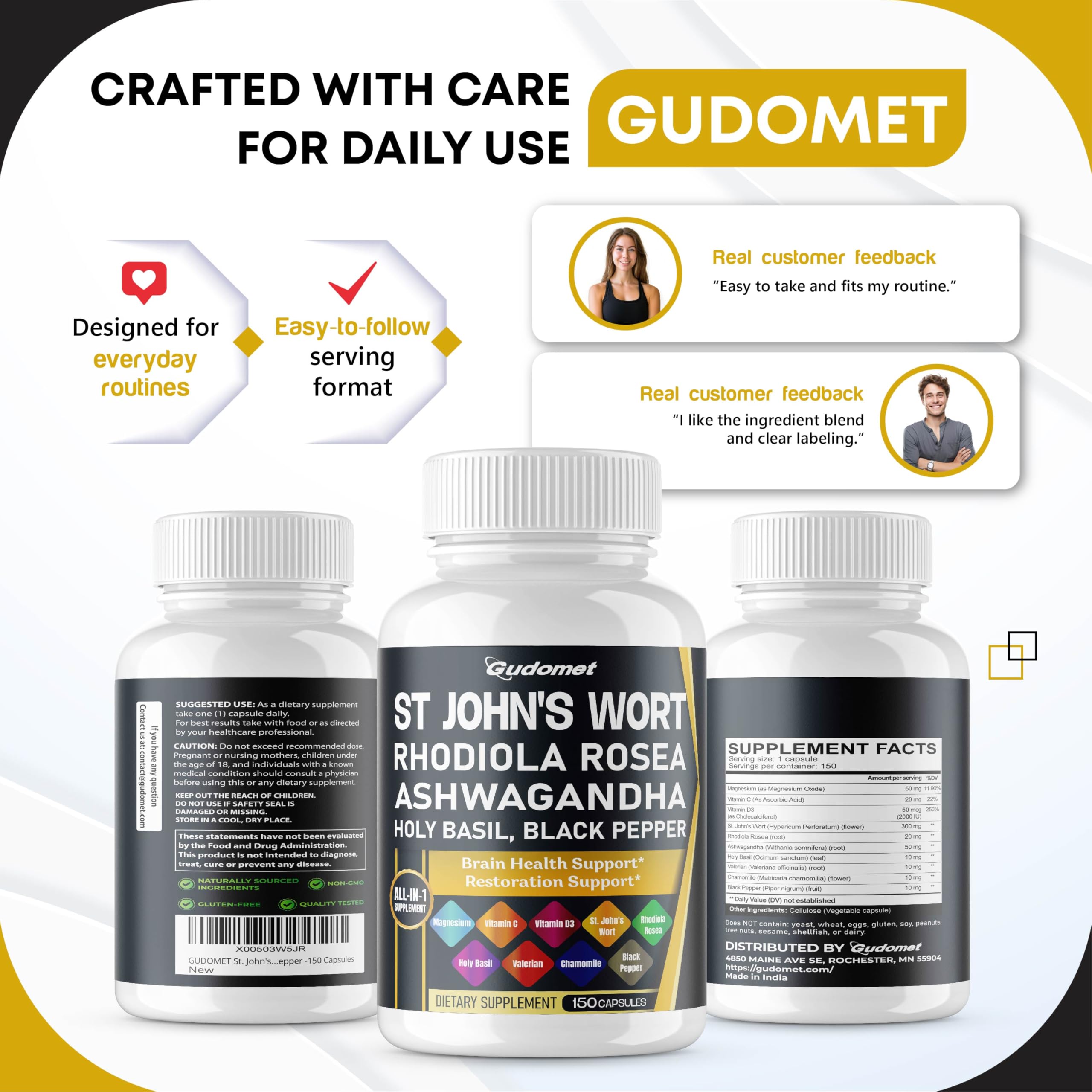 holistic health st. john's wort supplement