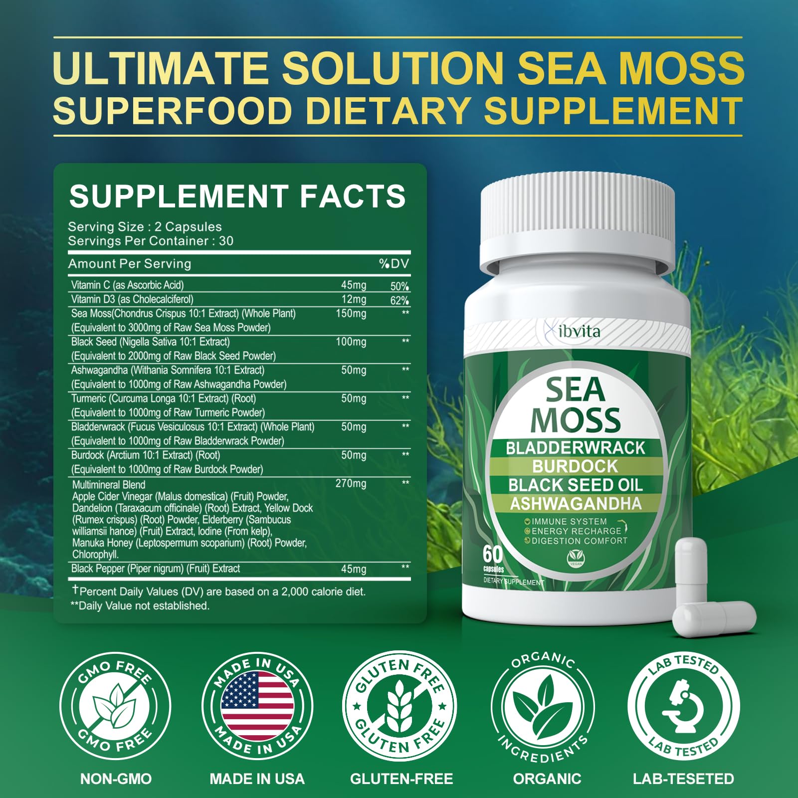 holistic health support capsules
