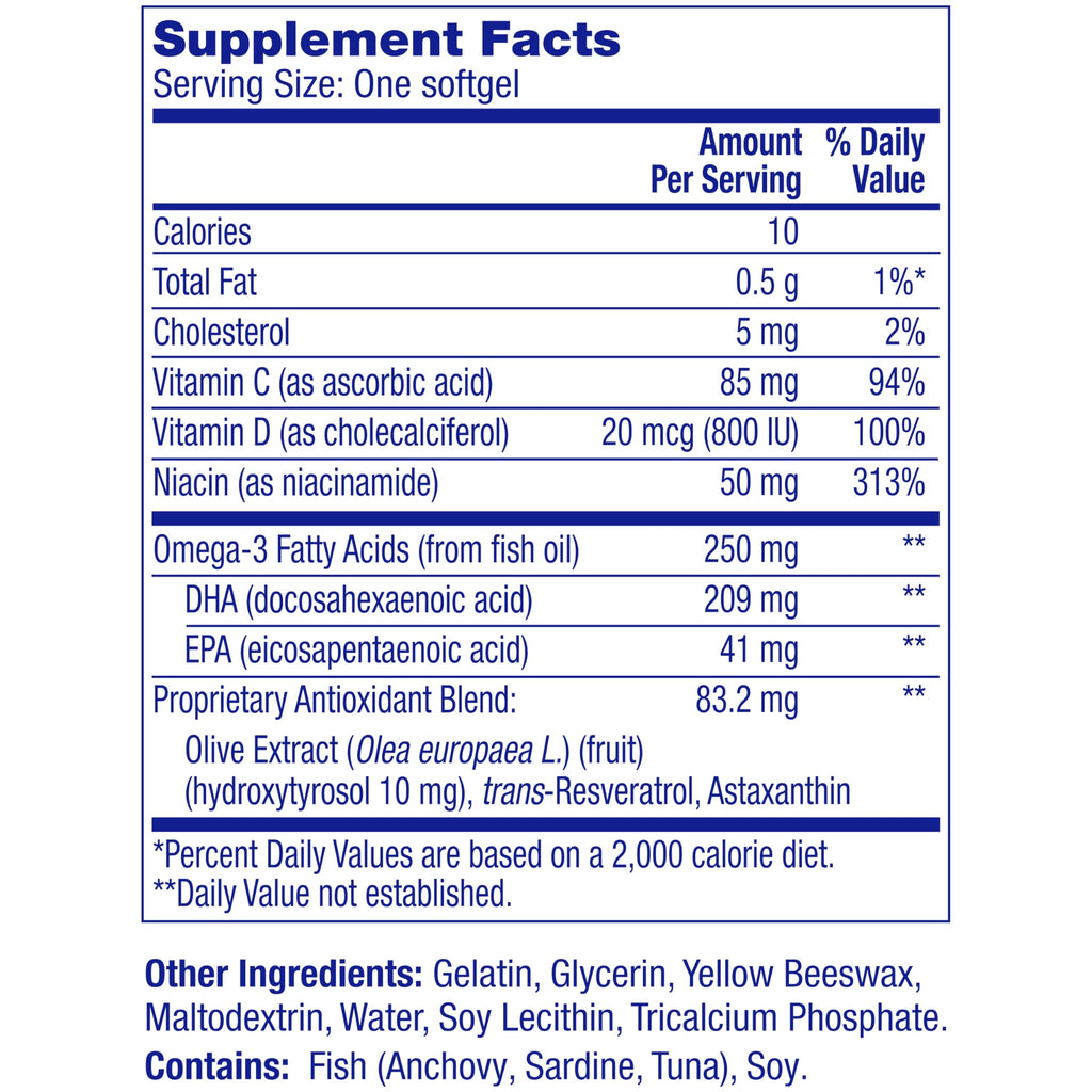 holistic health support in softgel form