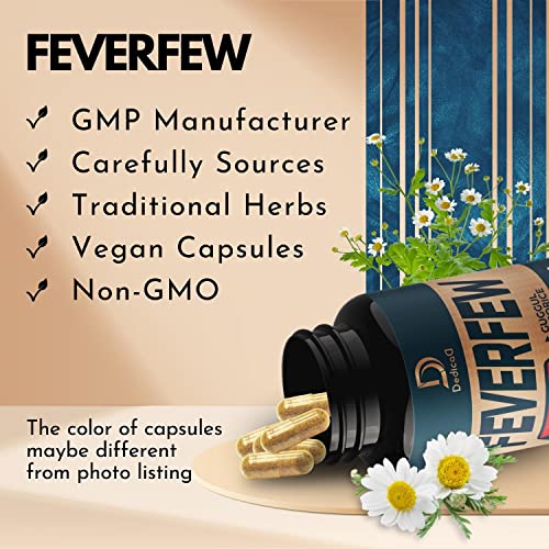holistic health support with feverfew