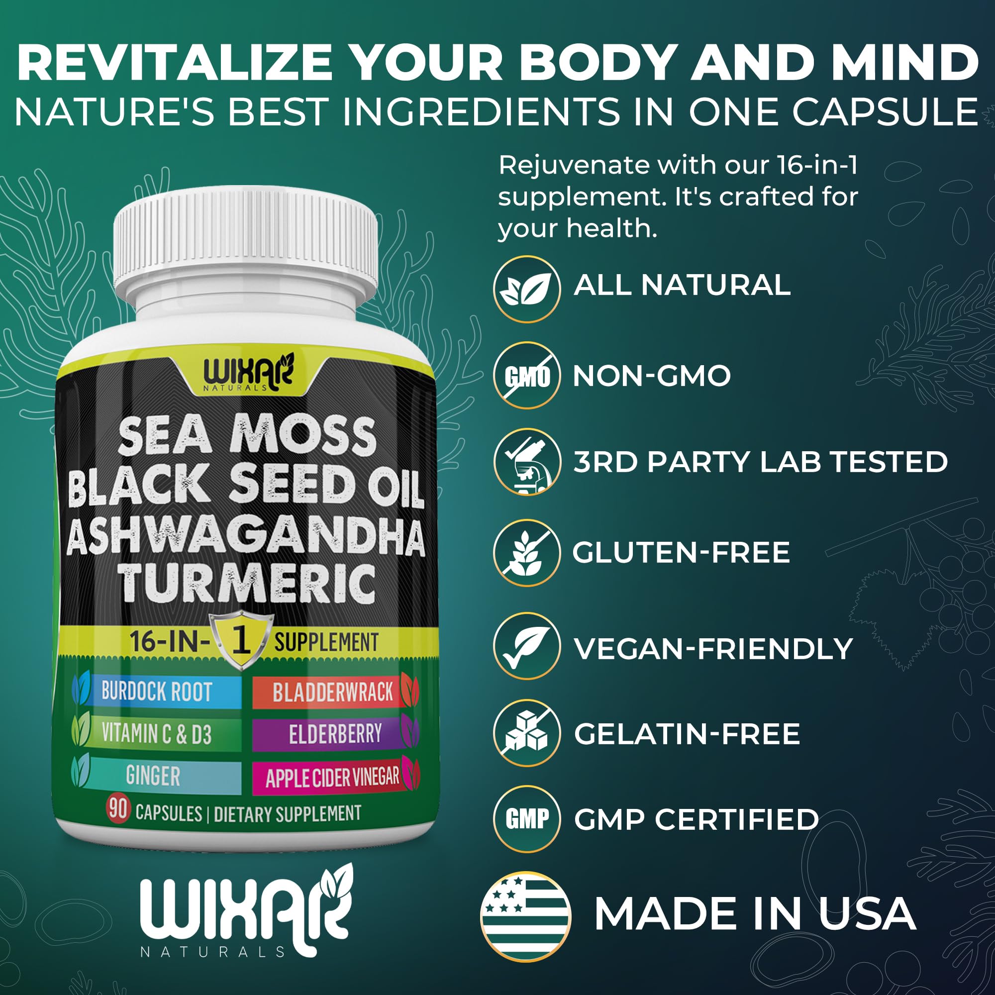 holistic health turmeric supplement